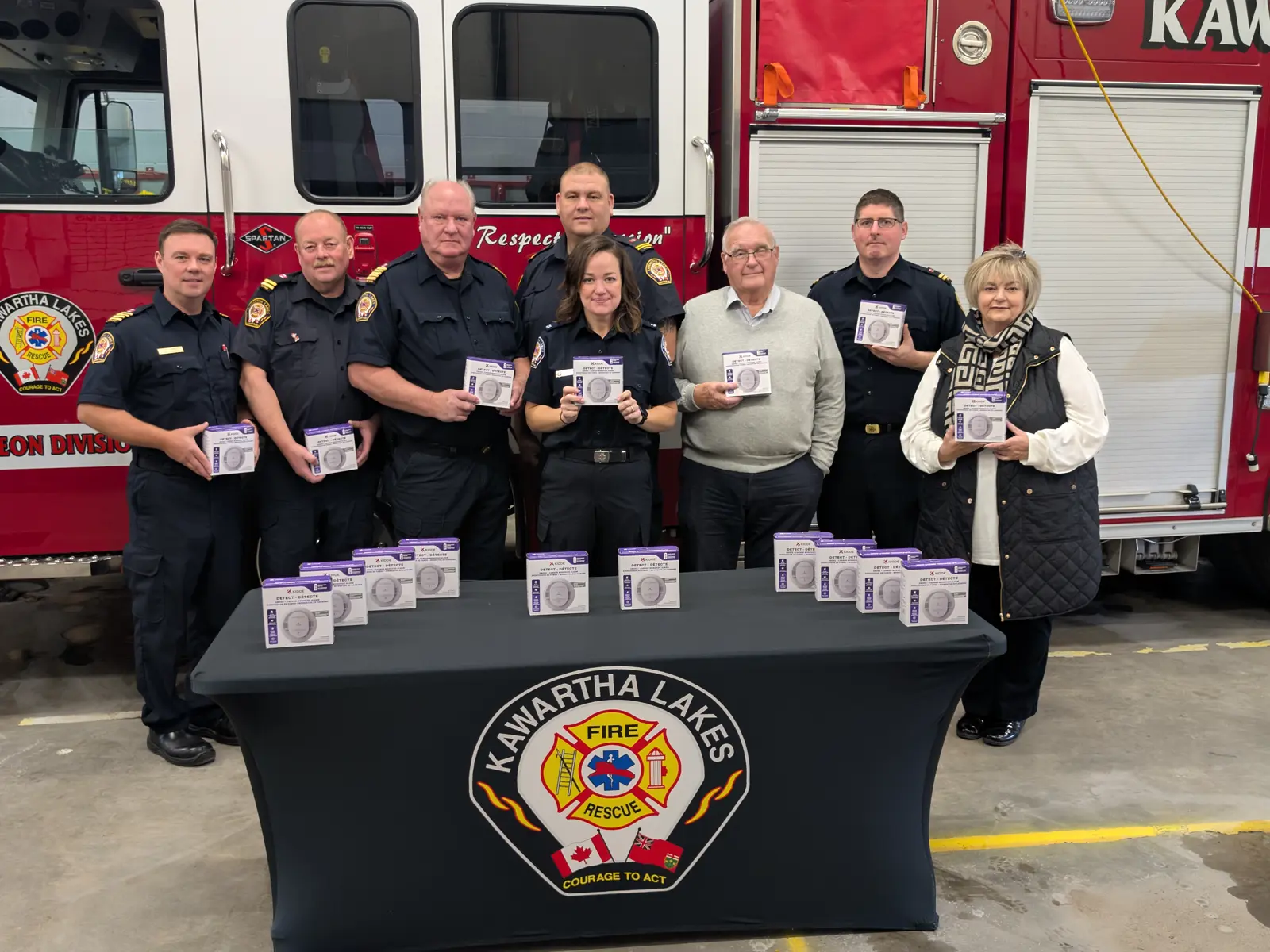 Enbridge Gas Ontario teams up with Kawartha Lakes Fire Rescue Service